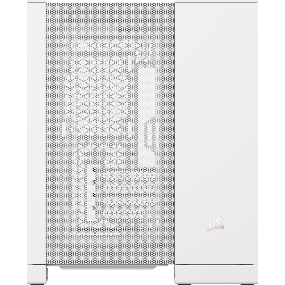 Gabinete Gamer Corsair 2500d Airflow Matx Dos Cámaras Blanc